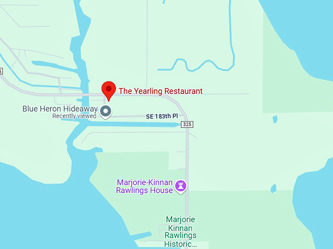 16. the yearling restaurant map