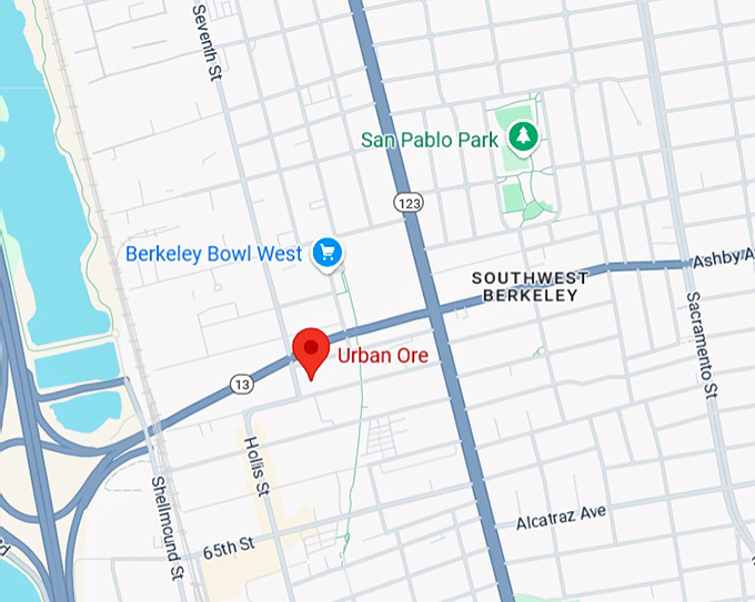 16. urban ore map
