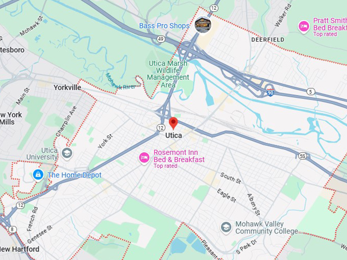 16. utica map