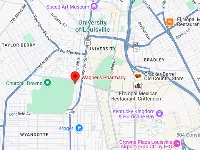 wagner's pharmacy map