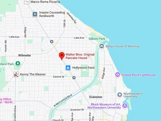 16. walker bros original pancake house map