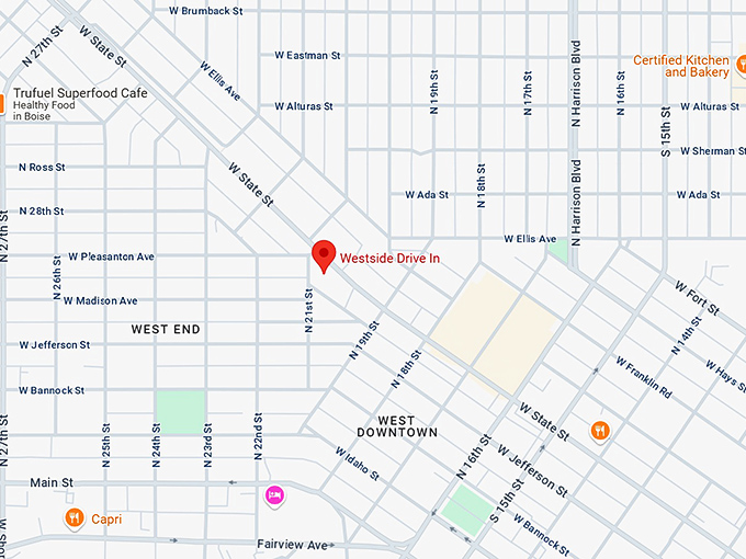16. westside drive in map