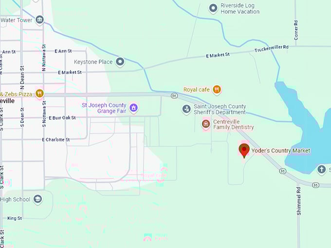16. yoder's country market map