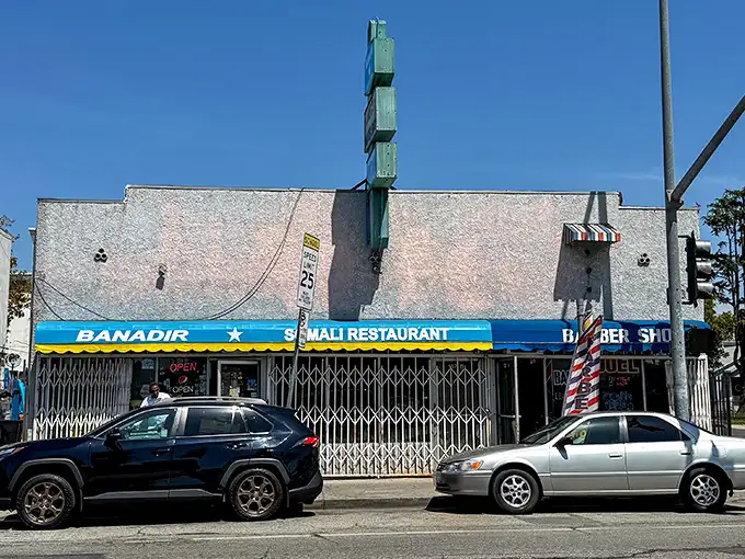 Sometimes the best treasures hide behind the most unassuming facades - like this Somali gem. 
