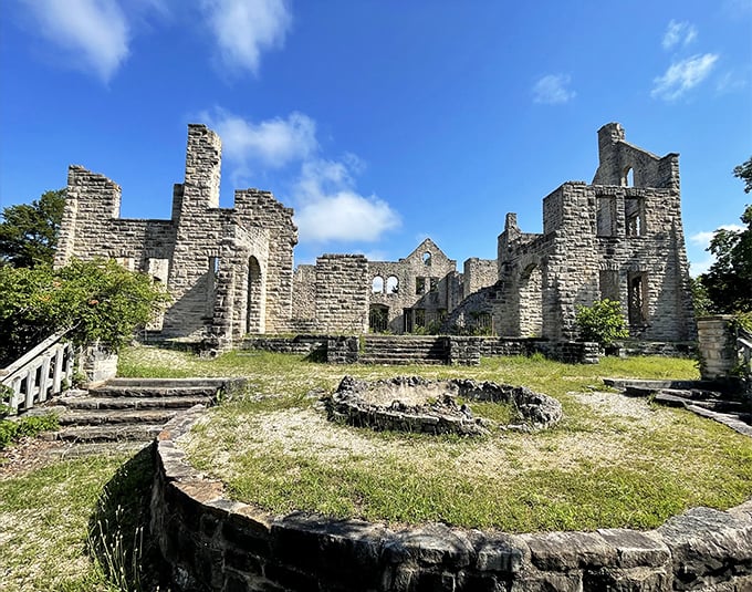 The castle ruins at Ha Ha Tonka look like they were plucked from a European countryside. Missouri's very own Downton Abbey, minus the drama!