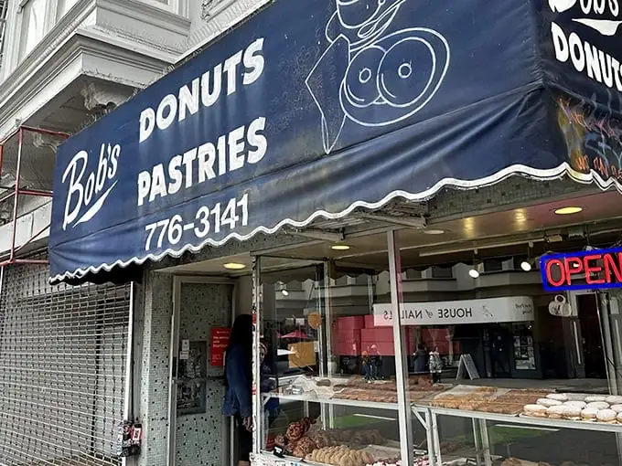 Simple storefront, extraordinary donuts. Bob's proves that sometimes the best things come in unassuming packages.