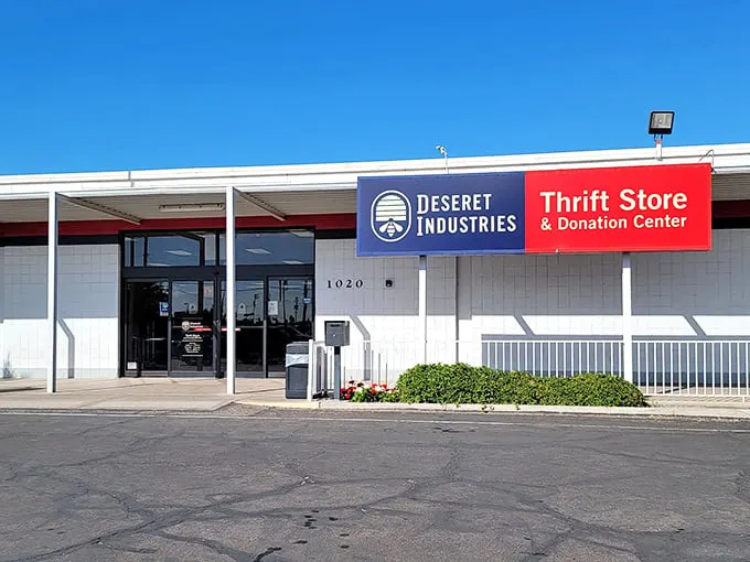 Step through these doors and kiss your afternoon goodbye – this thrift mecca demands hours of happy hunting!
