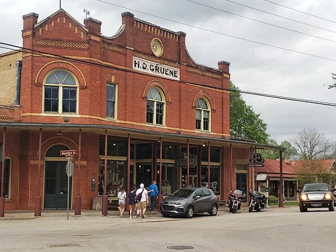 This isn't just a storefront—it's a portal to Texas history, where every brick has a story and every window frames possibilities.