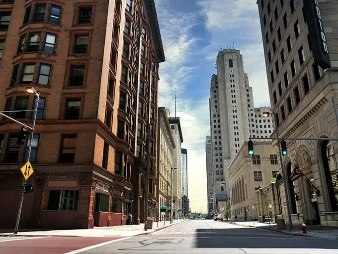 Walking Toledo's revitalized downtown feels like discovering a hidden treasure chest filled with architectural gems.