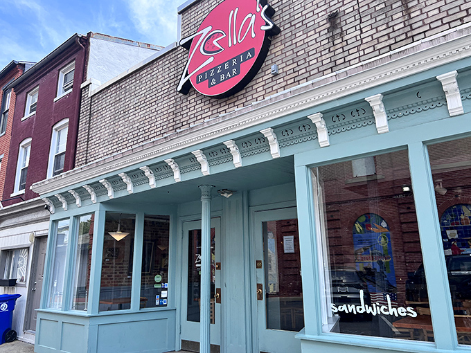 The kind of place where the pizza aroma hits you before you even reach the door. Classic Baltimore charm with modern pizza magic.