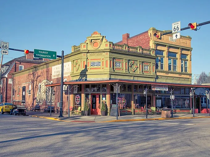 This colorful architectural gem anchors downtown like the cool grandparent who somehow manages to be both vintage and trendy simultaneously.