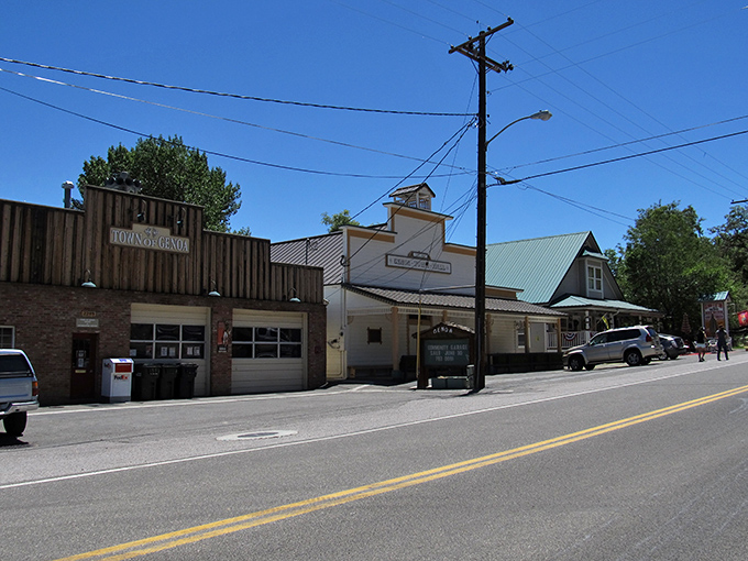 Downtown Genoa might be small, but what it lacks in size it makes up for in character – a refreshing change from cookie-cutter strip malls.