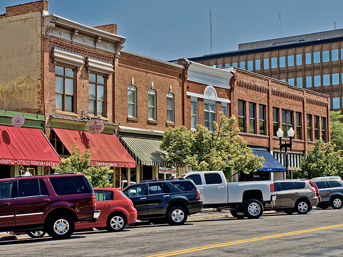 These aren't just storefronts—they're time machines with awnings. Each brick building holds stories of Ogden's colorful past and delicious present.
