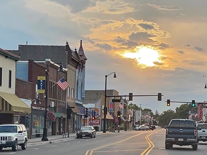 That golden sunset over Antigo's downtown isn't Photoshopped – it's the real magic that happens daily when small-town charm meets perfect timing.