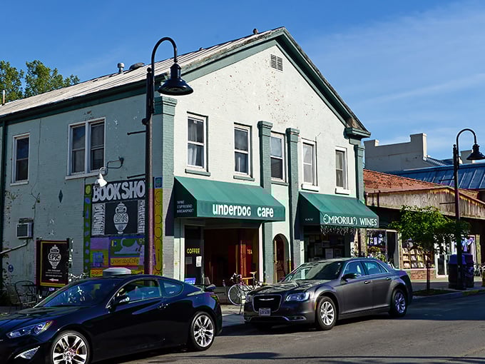 The Underdog Café nestled inside a bookshop offers that rare combination of literary browsing and caffeine consumption—a perfect marriage of life's simple pleasures.