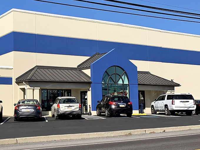 The blue facade welcomes bargain hunters like a retail version of "Cheers" – where everybody might not know your name, but they understand your thrill of the hunt.