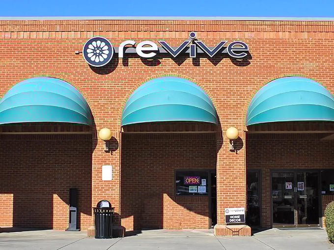 Those signature teal awnings aren't just for show—they're like nature's way of signaling "amazing deals ahead," much like bright colors on tropical birds.