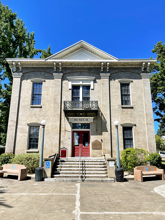 This isn't just any old building—it's Lakeport's Historic Courthouse Museum, where local history gets the spotlight it deserves without the dusty boredom.