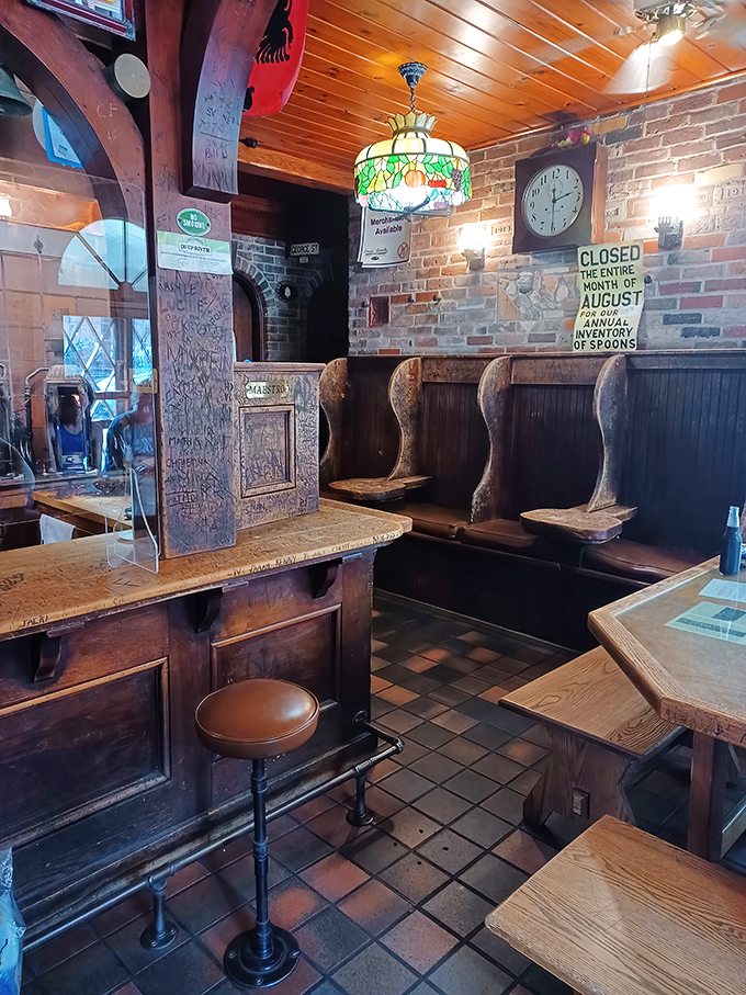 Time travel isn't science fiction at Louis' Lunch—it's what happens when you step inside. Those wooden booths have heard a century of satisfied sighs.