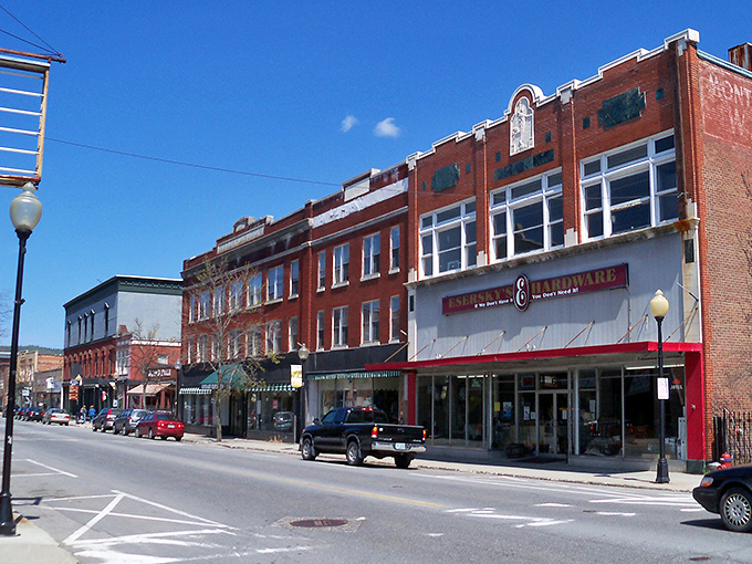 Main Street's brick facades aren't just pretty faces – they house local businesses where your dollar stretches further than your grandmother's holiday leftovers.