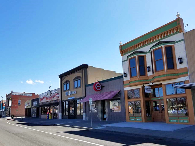 Downtown Elko preserves its Western heritage with storefronts that wouldn't look out of place in a classic frontier film. History with a fresh coat of paint.