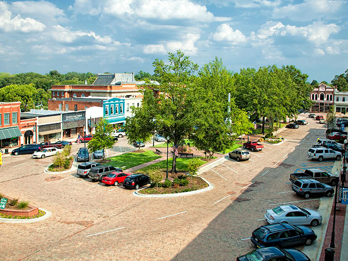 Abbeville's Court Square doesn't just look picture-perfect—it's the kind of place where strangers become friends over sweet tea and local gossip. 