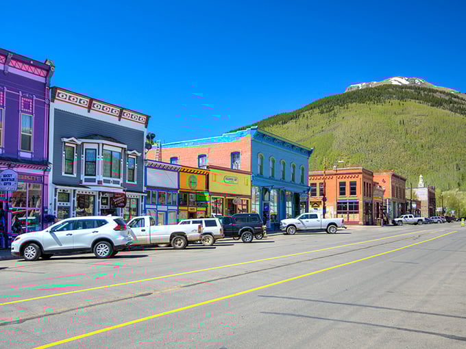 Wait, is this Silverton or a movie set? These colorful storefronts could make even the most dedicated city slicker consider small-town living.