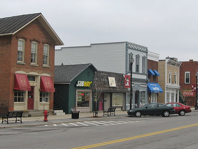 Downtown Waterville's historic storefronts aren't just preserved—they're alive with local businesses that give the area its unmistakable small-town charm.