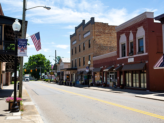 Stars, stripes, and small-town charm. Utica's downtown invites visitors to slow down and savor the quintessential Midwest main street experience that big cities try to replicate.