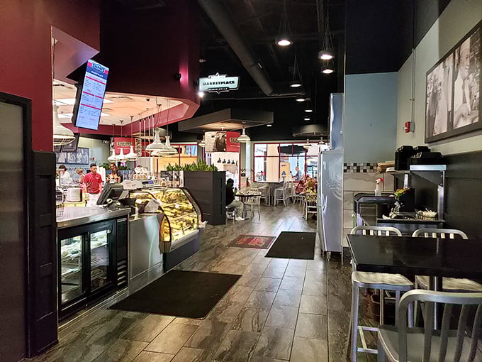Step inside and join the cafeteria-style line where democracy reigns supreme—everyone waits their turn for a taste of Shapiro's legendary comfort food.