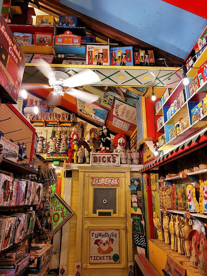 Step inside and suddenly you're Alice tumbling down the rabbit hole, except this wonderland is filled with lunchboxes instead of talking flowers.