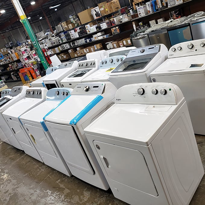 The washing machine lineup looks like a laundry day dream team. Clean clothes and clean savings—what more could you ask for?