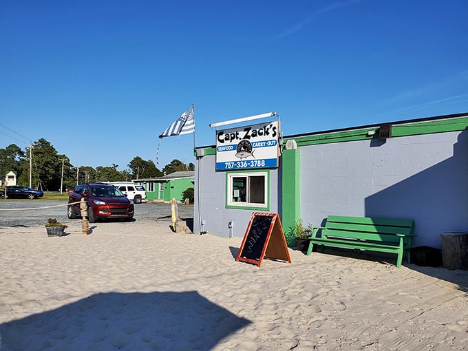 Captain Zack's sandy-floored seafood shack proves the best treasures often come in small, green packages. Those oysters are calling your name!