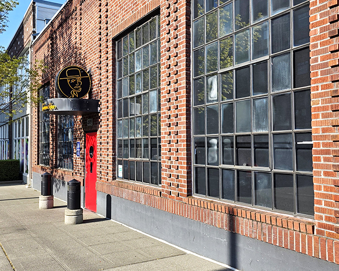 El Gaucho's striking red door practically winks at you—like a speakeasy, but the password is "medium-rare."