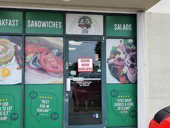 Franky's Deli Warehouse doesn't need flash – just one bite of their Cuban and you'll forget what fancy even means.