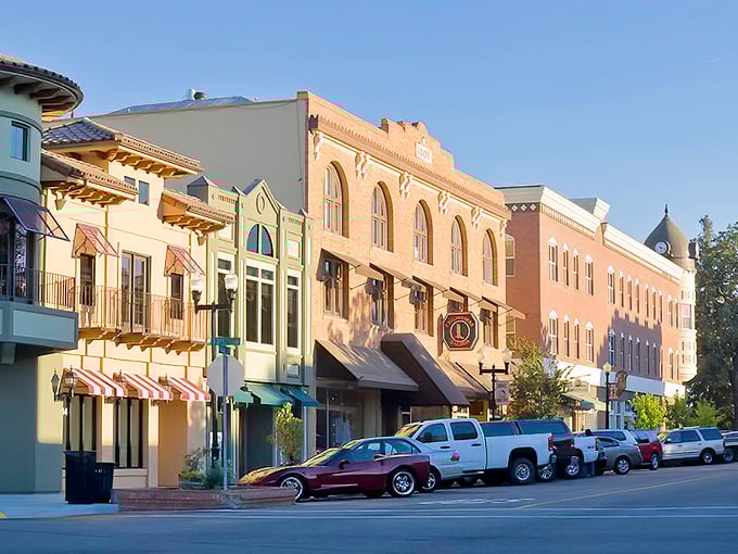 Historic downtown Paso Robles serves up small-town elegance with every tree-lined street and vintage storefront.