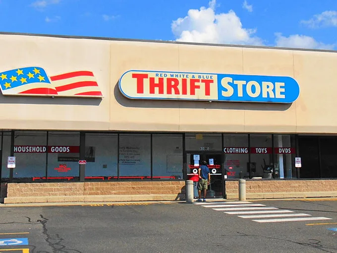 Red, white, blue, and filled with bargains! This patriotic paradise promises discoveries in every aisle.