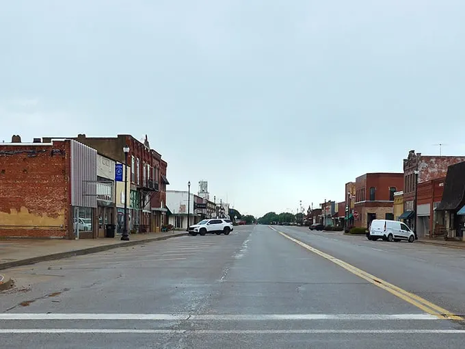 Watonga's wide streets and historic buildings give you that "Andy Griffith Show" vibe without the black-and-white filter.