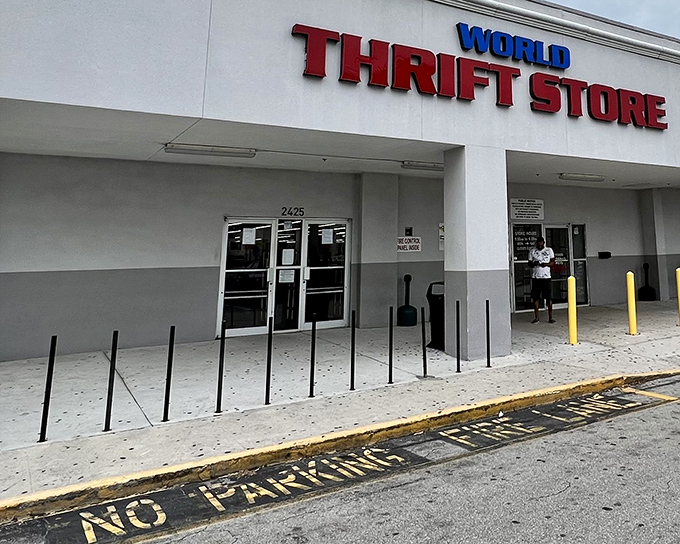 World Thrift lives up to its name – stepping inside feels like a passport to affordable adventures.