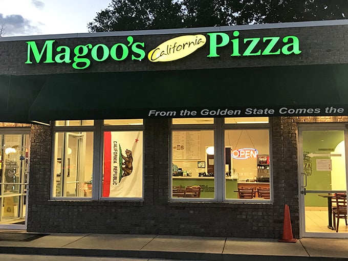 Magoo's brings a slice of California sunshine to Avon—proving you don't need ocean views to enjoy pizza with Golden State flair.