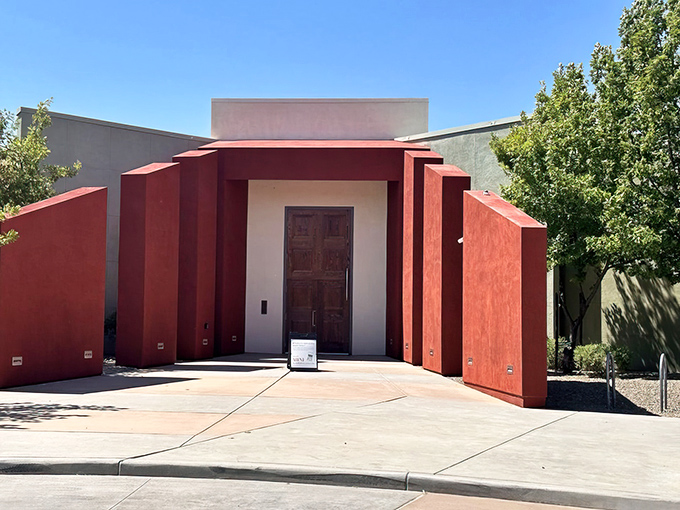 The Mini Time Machine Museum's elegant entrance hall sets the stage for an enchanting journey through history—just at a much smaller scale!