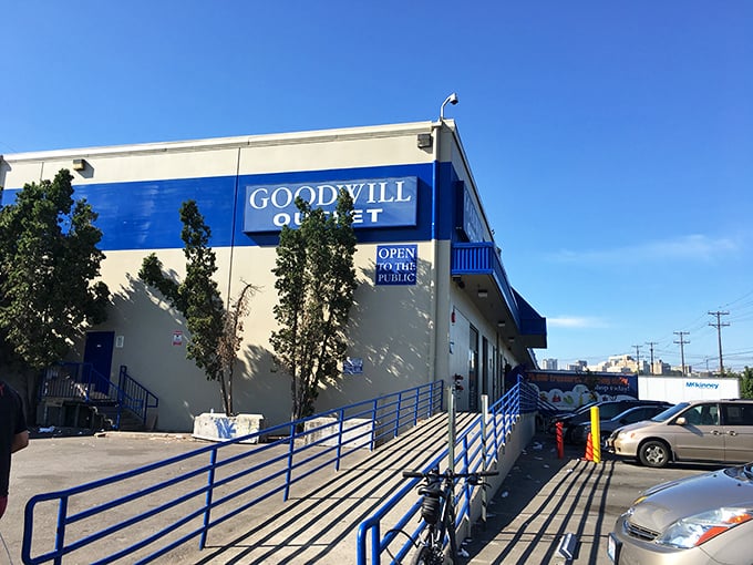 Where thrift shopping becomes an Olympic sport—bring your game face and comfortable shoes to the famous Goodwill "bins."