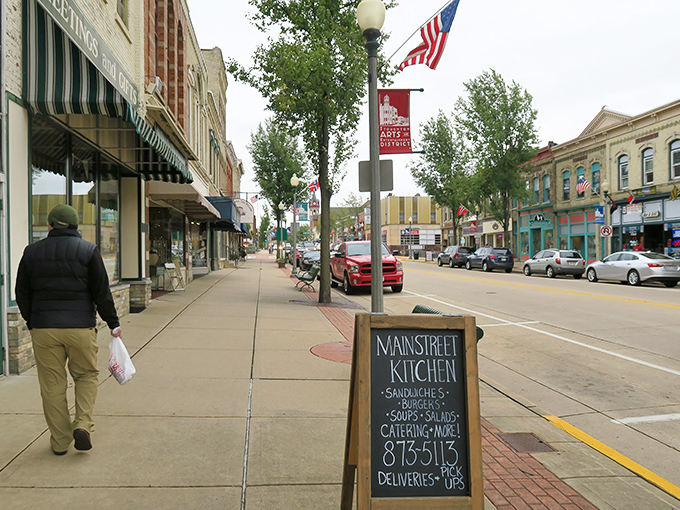 Stoughton's main drag showcases Wisconsin's small-town magic—where historic buildings house businesses that still know your name.