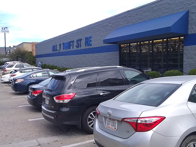 A thrifter's paradise with a no-nonsense exterior – Valley Thrift lets its incredible selection inside do all the talking.
