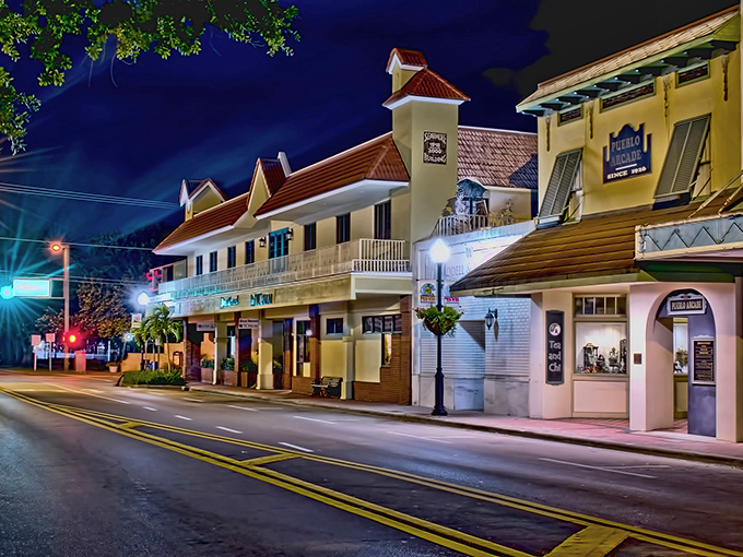 Palm trees stand sentinel along Vero Beach's main street, where boutiques and cafés invite you to linger in Florida's version of coastal elegance.