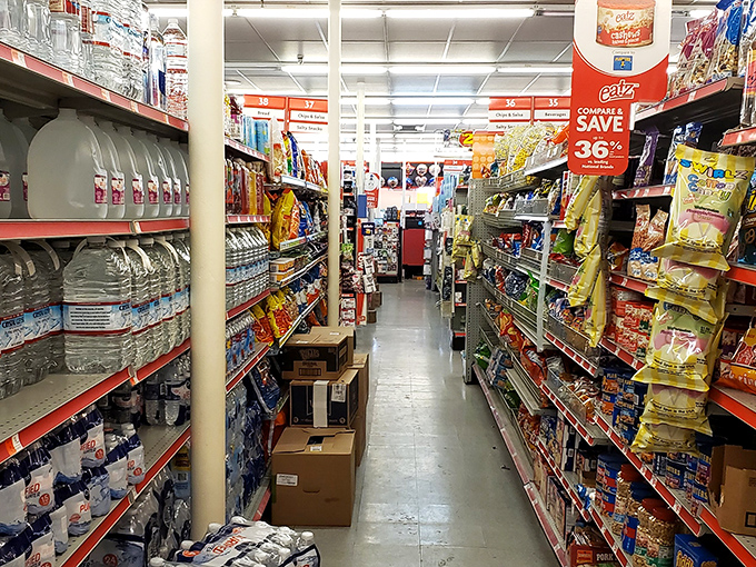 Aisle after aisle of possibility – where everyday necessities meet unexpected finds at prices that won't send your budget into therapy.