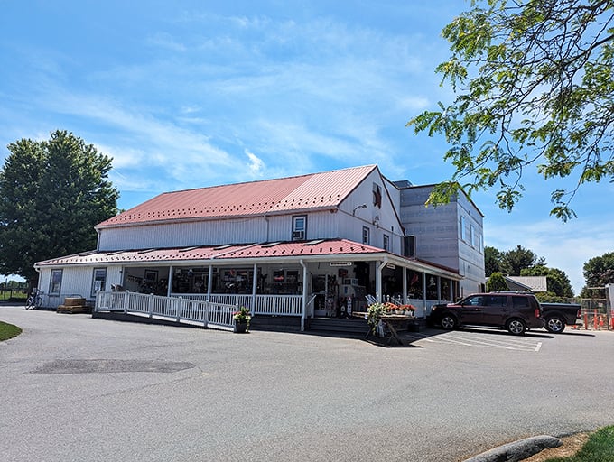 Not your average strip mall bakery. This charming farmhouse structure houses pastry wizardry that would make Paul Hollywood weep with joy.