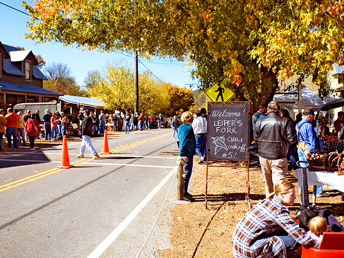 Nothing brings a community together like competitive cooking. The annual chili cook-off transforms Main Street into flavor central.