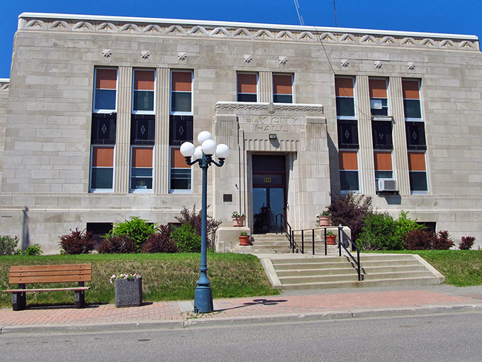 Ely's City Hall isn't just a building—it's a limestone testament to an era when public architecture was meant to inspire, not just house bureaucracy.