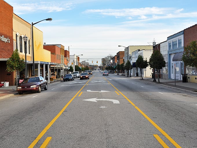 Colorful storefronts paint Benson's Main Street with small-town character – the kind where shopkeepers know your name and strangers become friends over coffee.